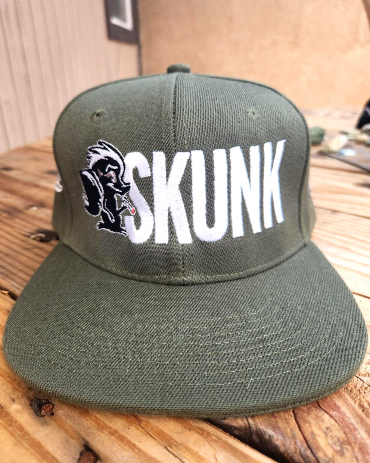 Skunk Farmlife Hat - Olive | Shop Skunk Merchandise